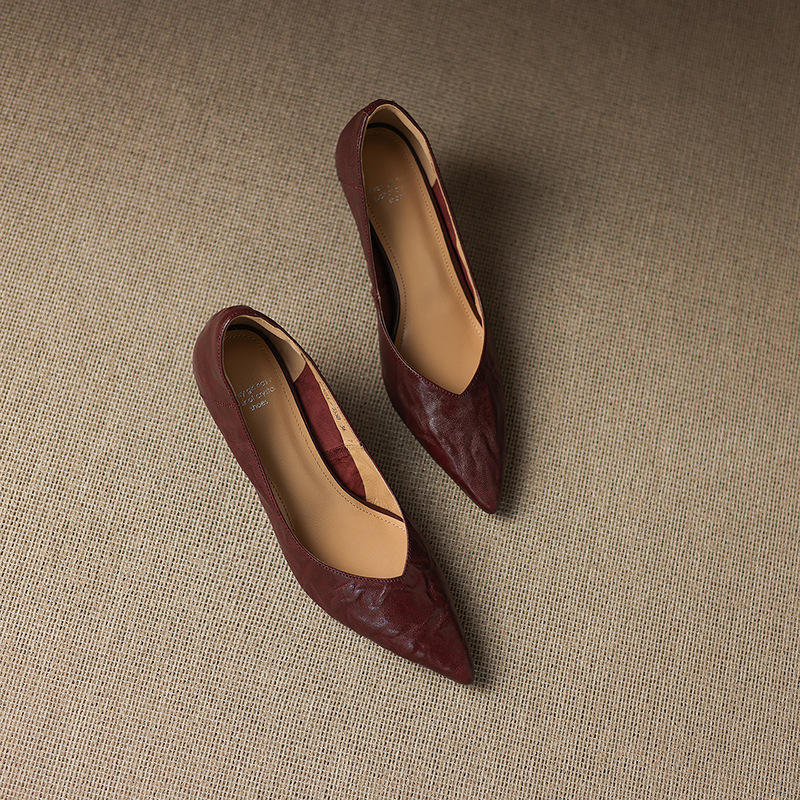 CHIKO Christine Pointy Toe Kitten Heels Pumps Shoes