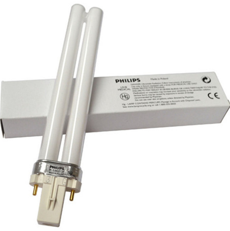 飞利浦紫外线光源NB-UVB 311nm紫外线光疗灯 PL-S9W/01便携灯具-阿里巴巴