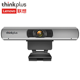 联想thinkplus视频会议高清摄像头摄像机电脑USB免驱广角1080P-阿里巴巴