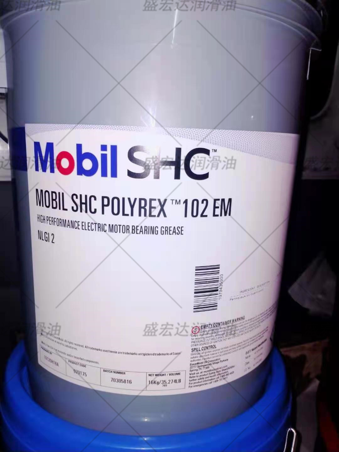 美-孚宝力达102 EM马达电机轴承润滑脂 SHC Polyrex 103 EM-阿里巴巴