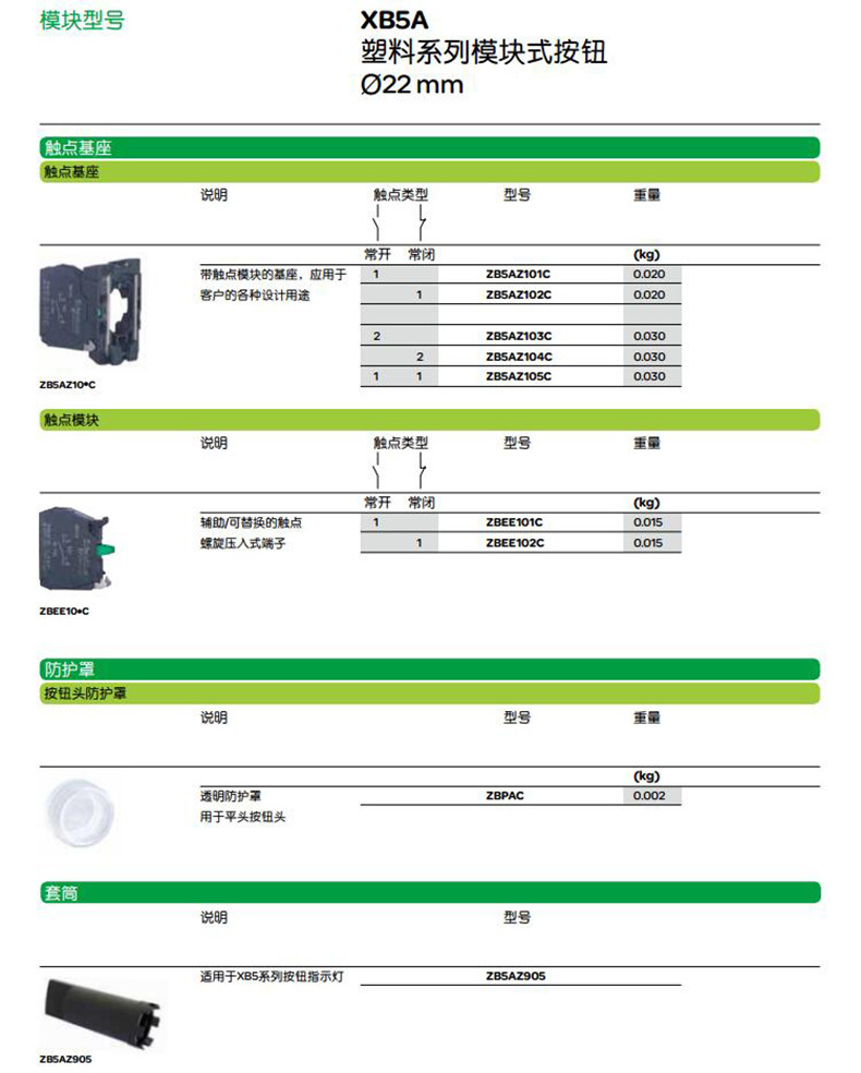 Schneider原装XB2BA21C=ZB2BZ101C+ZB2BA2C金属平头自复位按钮黑-阿里巴巴