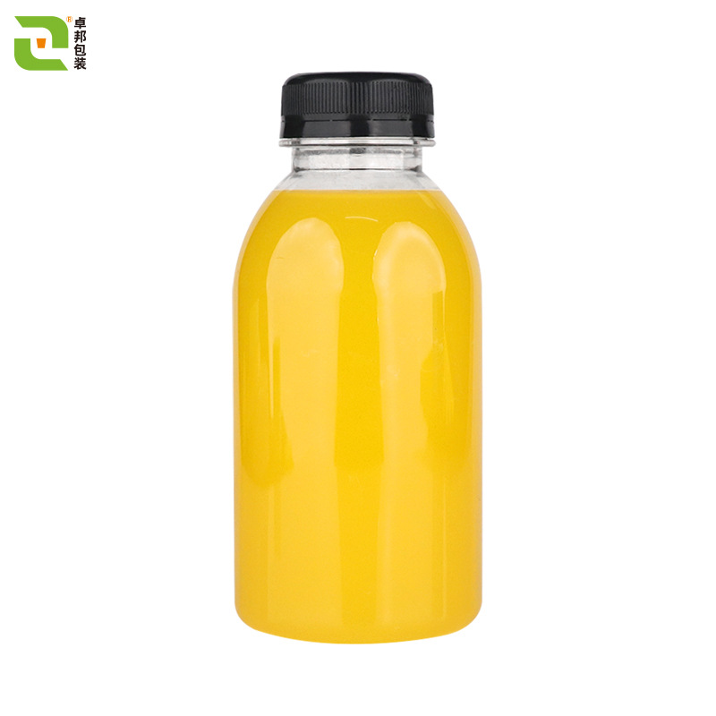 Spot juice bottle 38 350 ml food grade PET transparent plastic bottle ...