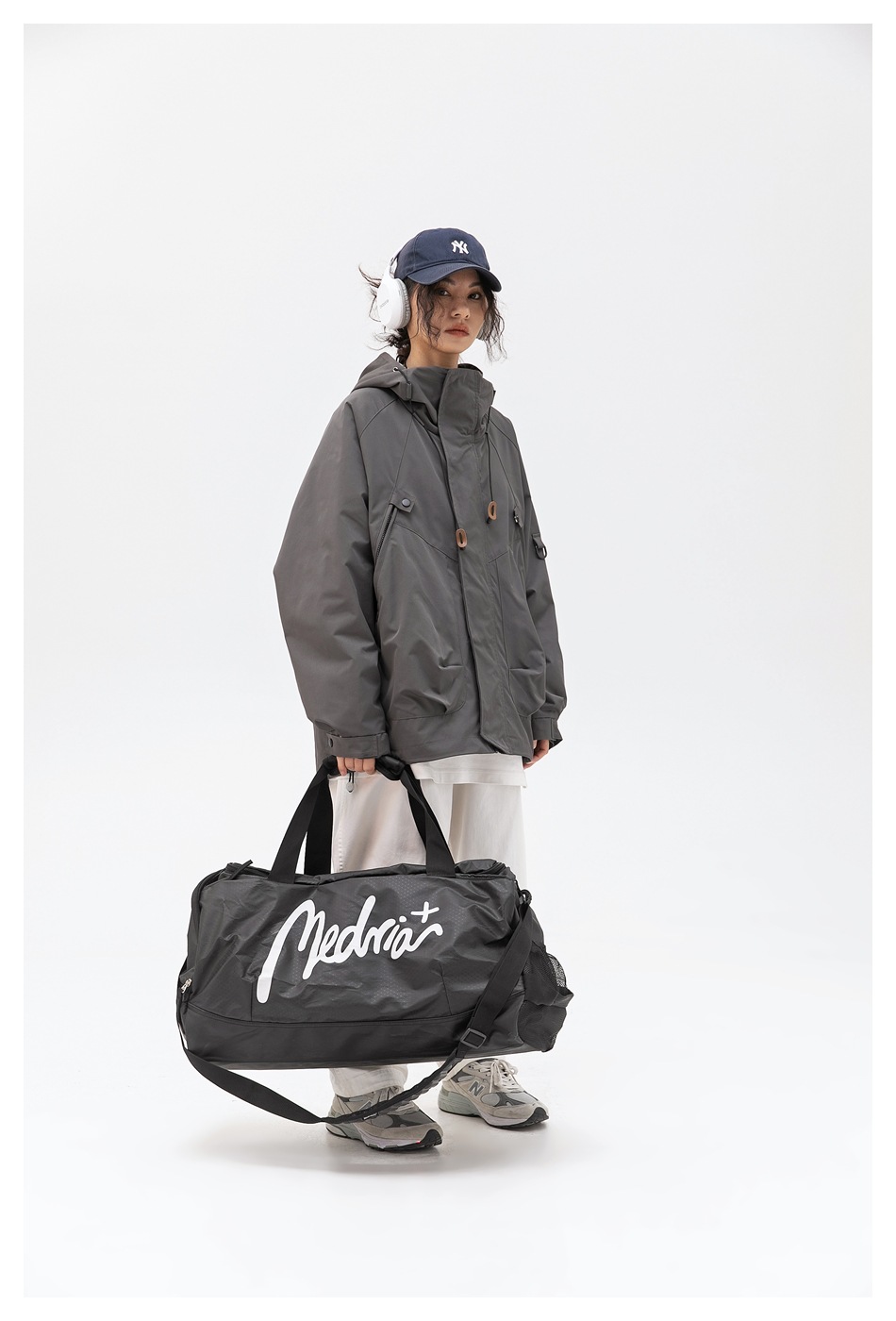 ADAM FREAK美式国潮牌机能风冲锋衣山系户外连帽夹克外套男女C39-阿里巴巴