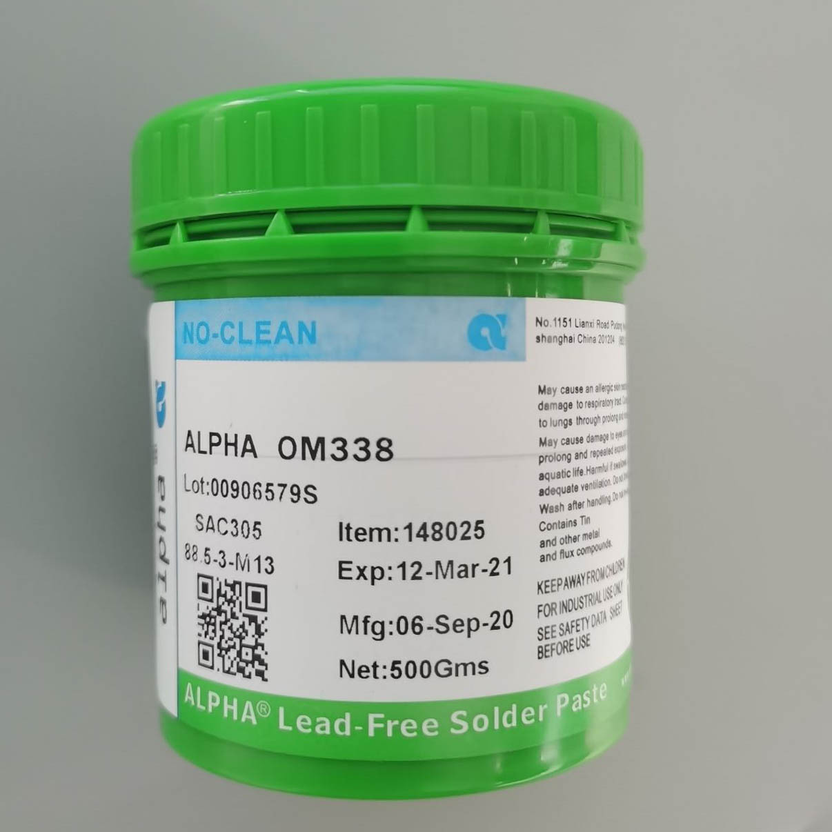 OM338 OM338T OM338PT无铅焊锡膏免洗锡浆ALPHA爱法SAC305锡膏-阿里巴巴
