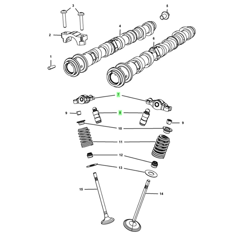 适用于Mopar克莱斯勒道奇吉普公羊12摇臂和12升降器套件5184296AH-阿里巴巴