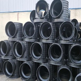 HDPE塑料检查井一体井沉泥流槽井DN700雨污排水井塑料排水管井-阿里巴巴