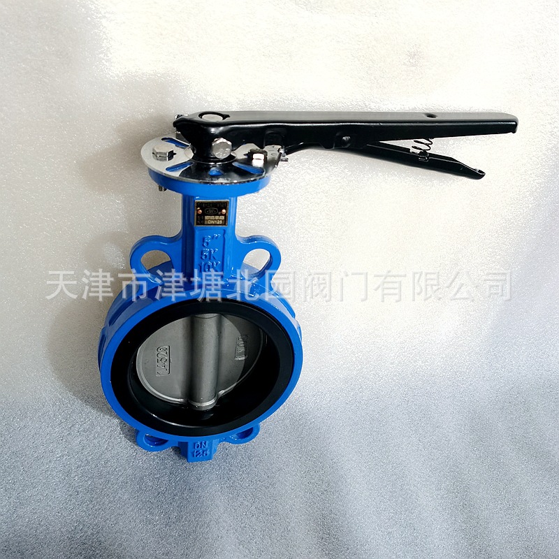 手动蝶阀厂家供应dn125 D71X-10/1.4529手柄对夹脱硫石膏浆液蝶阀-阿里巴巴