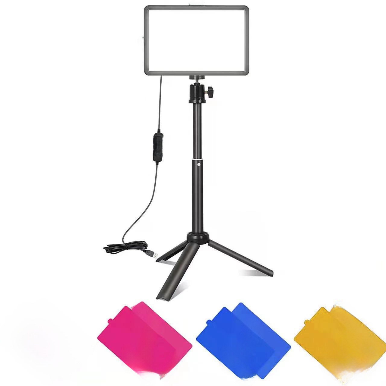6-inch square light 8-inch beauty light color background light short ...