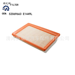 适用于 TIPO Estate 汽车 PU 空气格滤清器，E1449L 52069663-阿里巴巴
