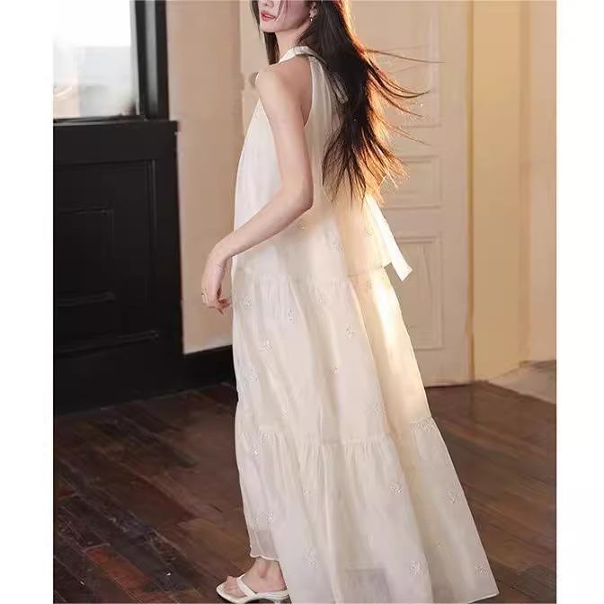 Plum is ripe [one branch spring] new Chinese style halter dress women's ...