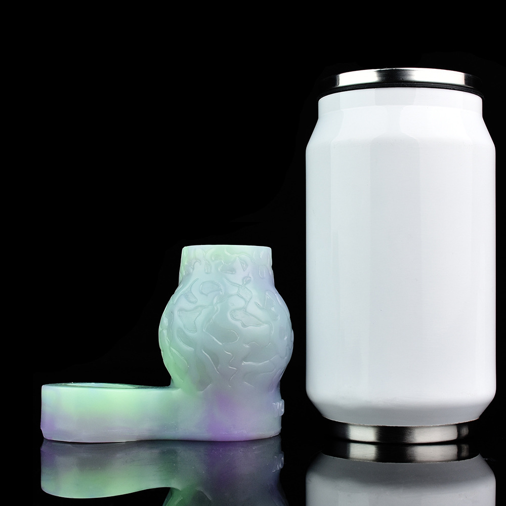 YOCY荷花色系列阳具套加长增粗液态硅胶狼牙套阴茎套成人情趣用品-阿里巴巴