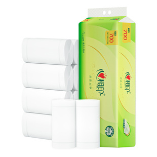 RW710 心相印茶语丝享70克10粒装四层无芯卫生纸厕纸卷纸单提装-阿里巴巴