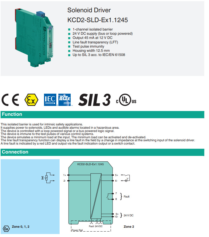 供应KCD2-E2L倍加福安全栅未开封-阿里巴巴