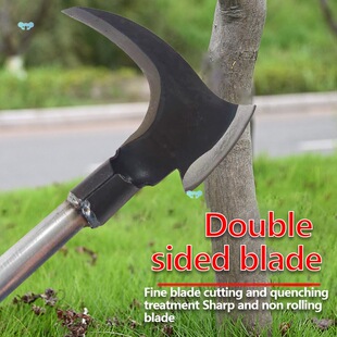 1PC Double edged Manganese Steel Narrow Fan shaped Sickle-阿里巴巴