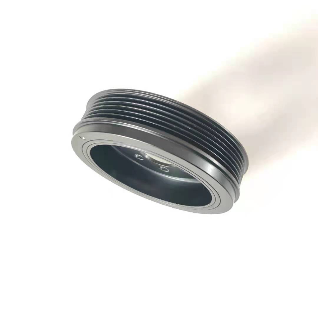 汽车曲轴皮带轮 适用于宝马F30F32 11237624103 皮带减振器平衡轮-阿里巴巴