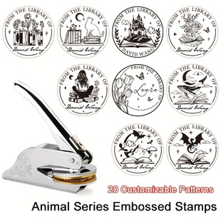 Custom Pattern Stamp Book Series Silver Portable-阿里巴巴