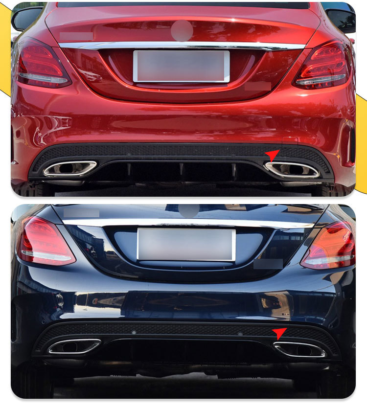 适用于15-18年奔驰C级W205后拖车盖后保险杠牵引钩盖子2058850256-阿里巴巴