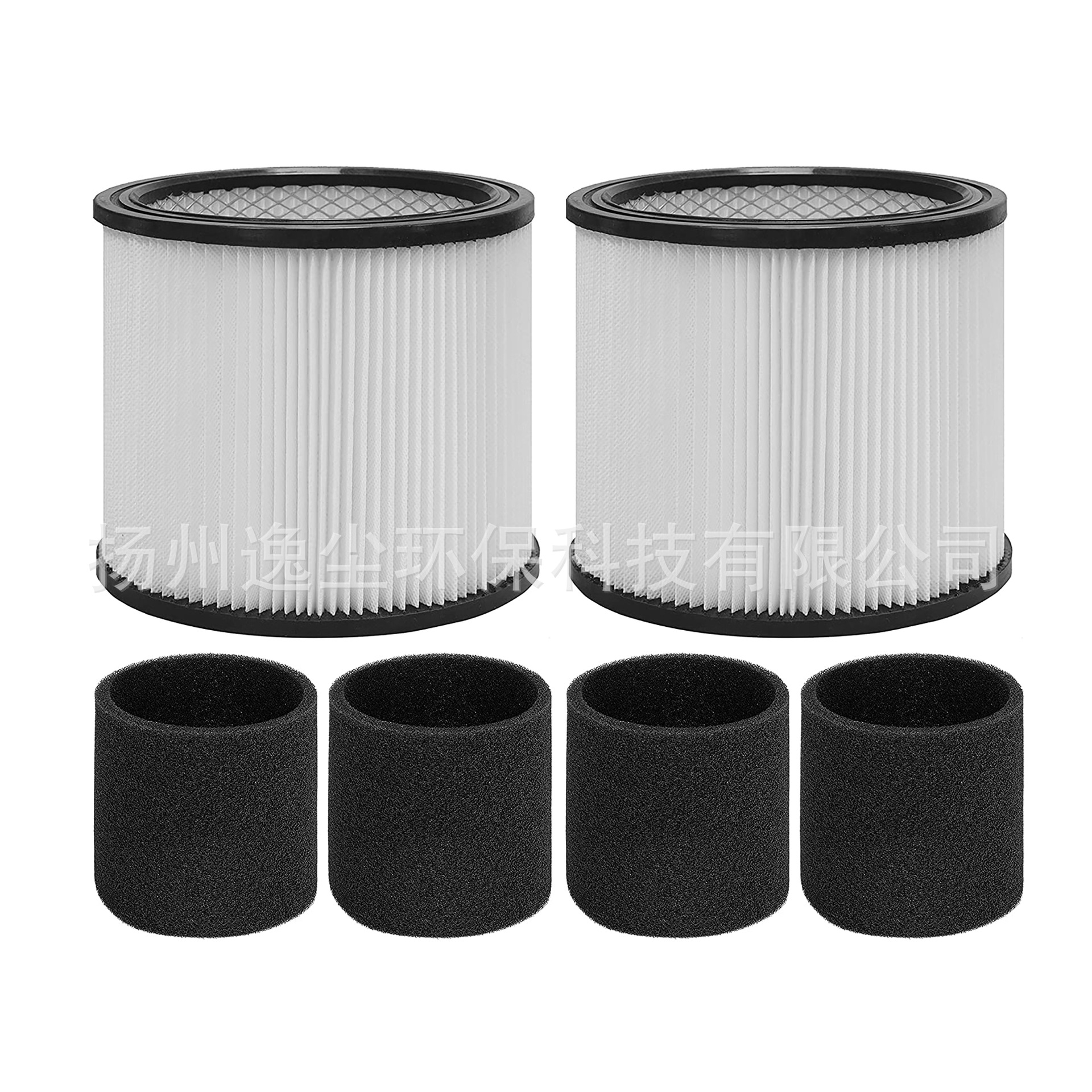适配Shop Vac 90304/90398/吸尘器滤芯滤网滤棉端盖配件-阿里巴巴