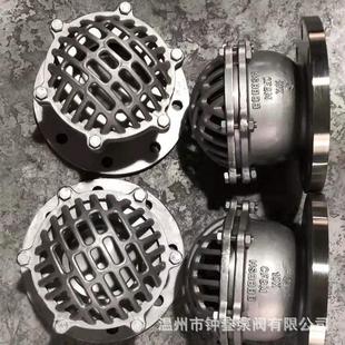 H42X-16P 304不锈钢底阀 水泵吸水止回阀 升降式底阀 法兰底阀-阿里巴巴