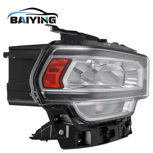 适用2019-2022款道奇RAM2500大灯68360180AD 68360181AD黑框前灯-阿里巴巴