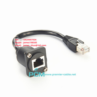 面板安装C型D型RJ45模块 CAT6母座面板安装直通对接网络转接头-阿里巴巴