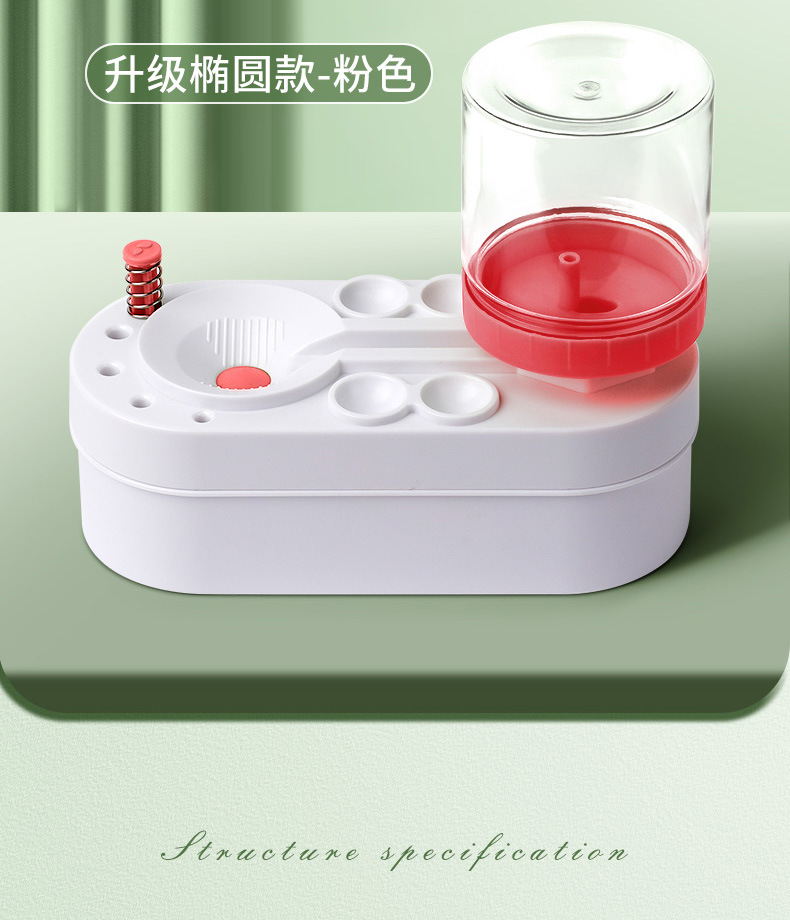 画笔洗笔器自动换水洗笔筒神器水彩画画涮笔洗毛笔清洗器美术用 阿里巴巴