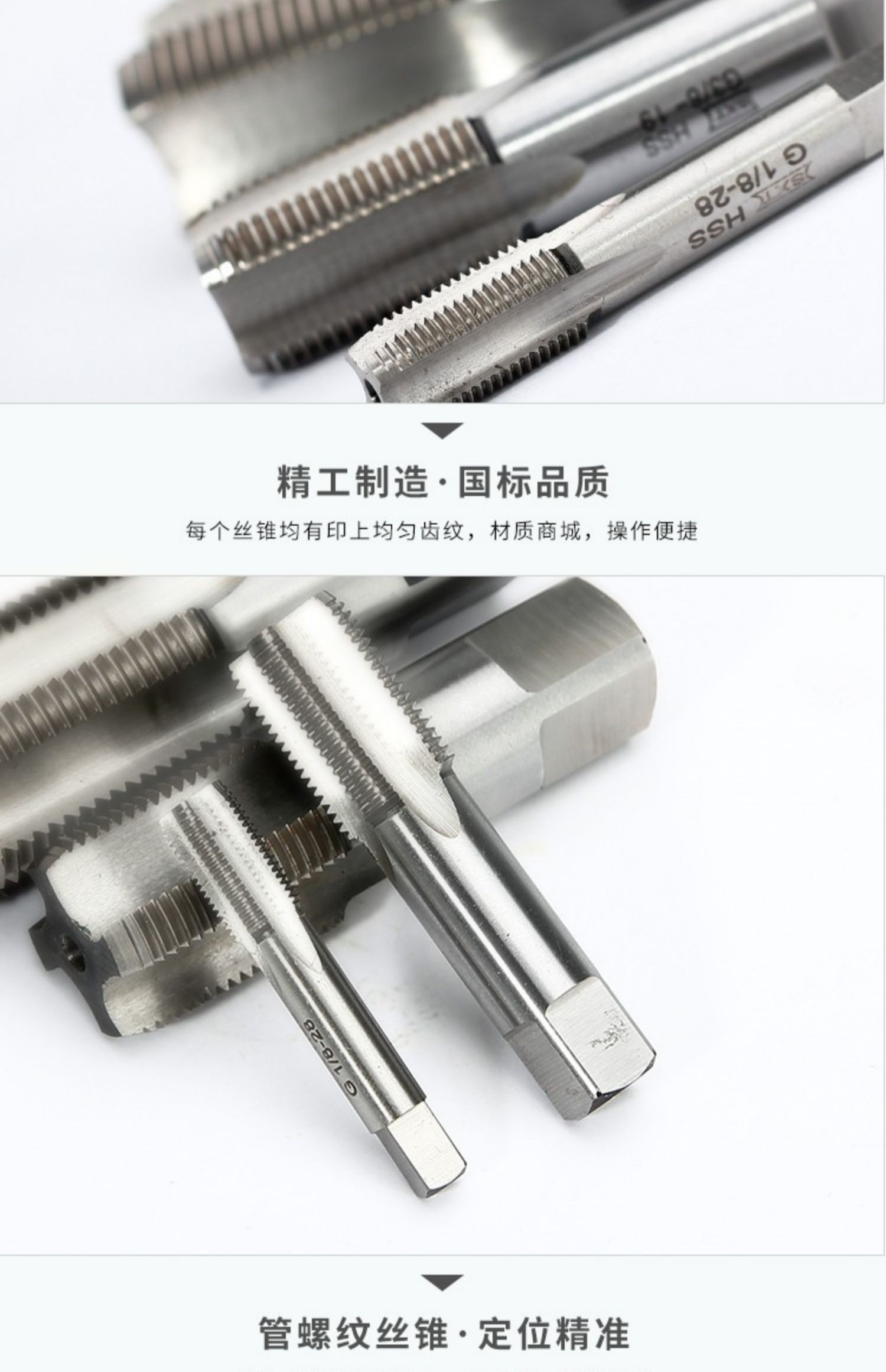 #管螺纹丝锥美制牙丝锥 NPT1/8 NPT1/4 NPT3/8 NPT1/2 NPT3/4 NPT-阿里巴巴
