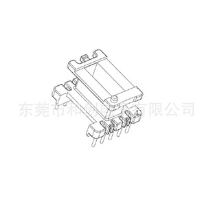 EE1310变压器骨架立式5+5脚骨架 EE13骨架排距13-阿里巴巴