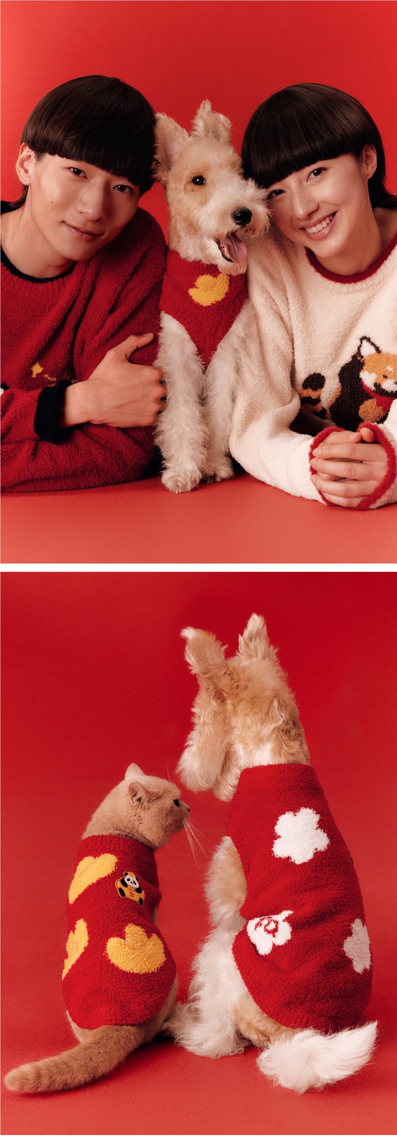 蕉内红色计划520H猫咪狗狗节日圣诞可爱保暖25新款冬宠物小狗衣服-阿里巴巴