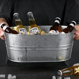 网红酒吧冰镇红酒饮料香槟桶啤酒冰桶大容量存冰桶家用摆摊冰块桶-阿里巴巴