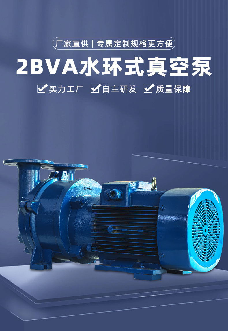 2BV铸铁水环式真空泵一体式泵无油负压机组系统循环水工业真空泵-阿里巴巴