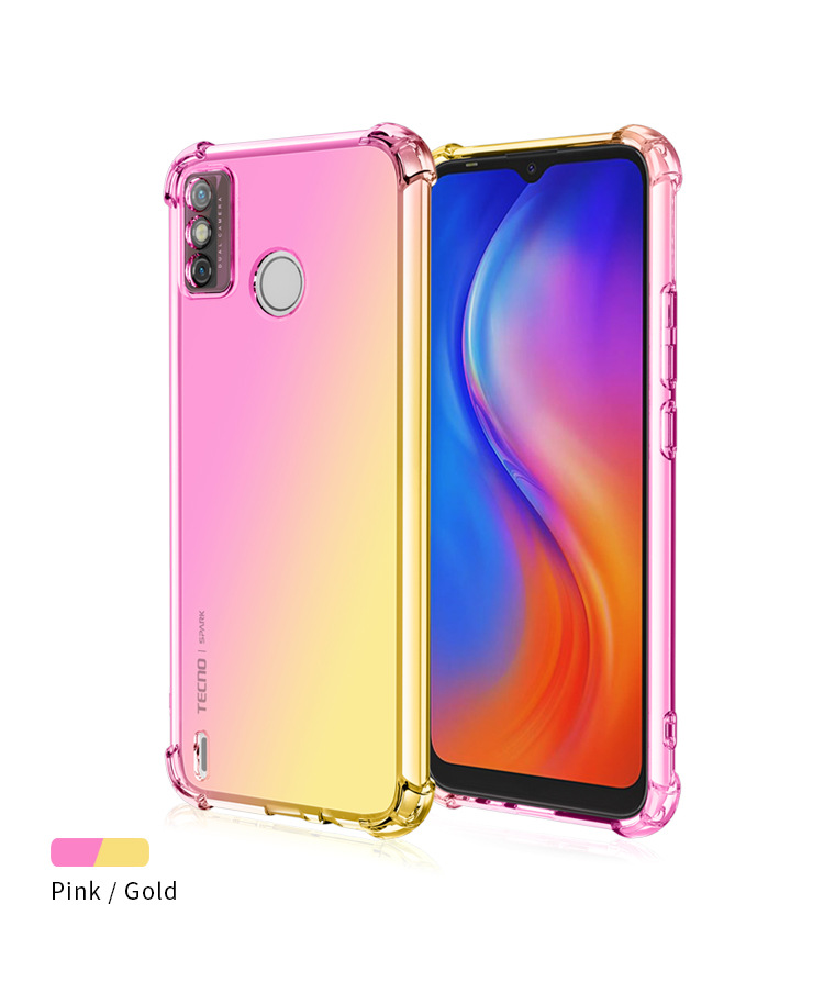 +传音TECNOSpark GO手机壳POVA3防摔SPARK GO2022渐变SPARK8P适用-阿里巴巴