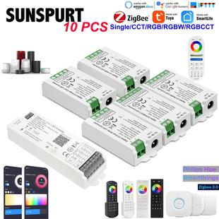 Zigbee 3.0 LED RGB/RGBW灯带条调光控制器涂鸦智能生活APP控制器-阿里巴巴