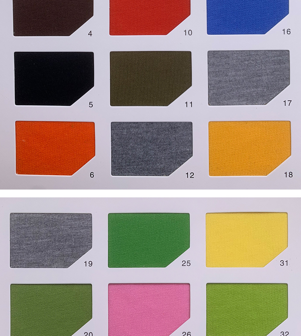 现货新款针织卫衣毛圈布26S CVC卫衣250G校服运动裤精梳棉面料-阿里巴巴