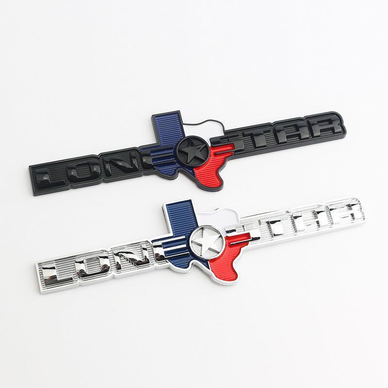 适用于吉普孤星德克萨斯州徽汽车标志徽章 LoneStar Texas车贴-阿里巴巴