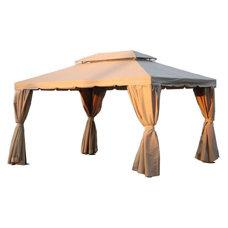 Roman Canopy Garden Outdoor Awning Courtyard Four Legged Tent Terrace ...
