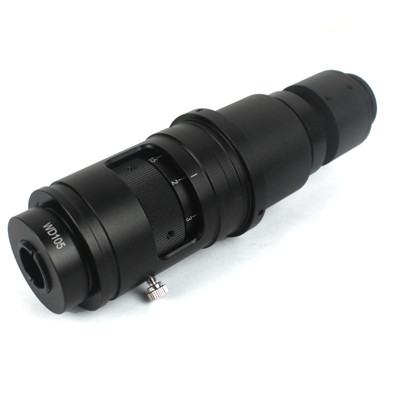 WD105 WD170 单筒电子显微镜镜头 0.7X-5X 连续变倍大视场镜头-阿里巴巴