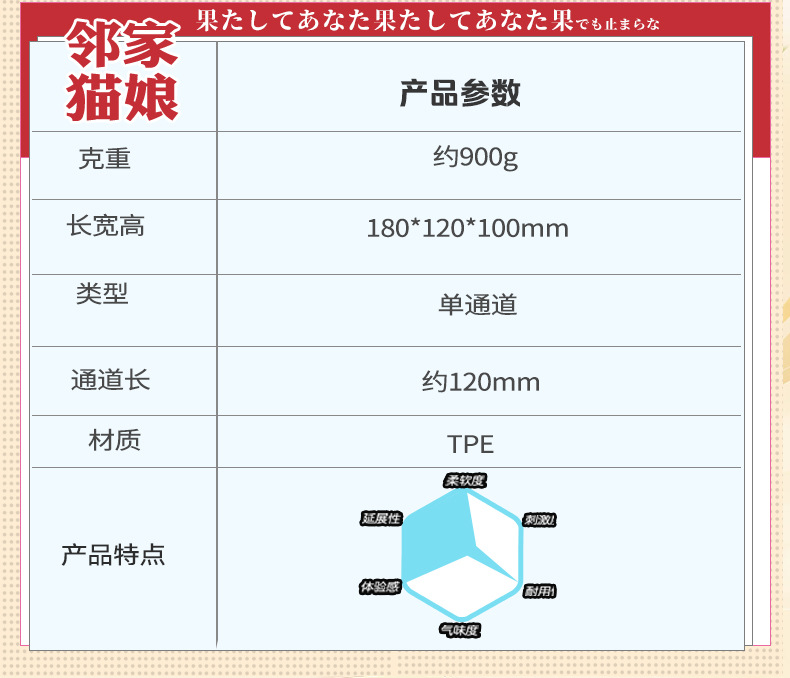 烟花巷日本JETOYS邻家猫娘飞机杯名器自慰器男性用品硅胶慢玩JET-阿里巴巴