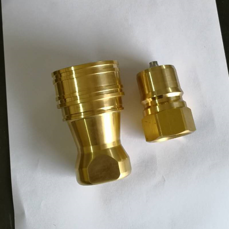 生产批发KZD开闭式快速接头KZD中压开闭式气液快速接头黄铜材质-阿里巴巴