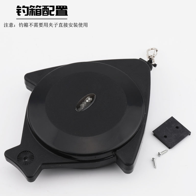 溜鱼器盒装失手绳高弹力20米40米不锈钢发条钓鱼溜鱼器渔具配件-阿里巴巴