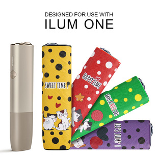 适合ilum a one/E烟具IQO S ILUMAi ONE防摔装饰壳套卡通猫狗图案-阿里巴巴