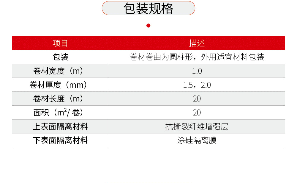 雨虹SAM924纤维增强型高分子膜基 自粘沥青湿铺防水卷材材料-阿里巴巴