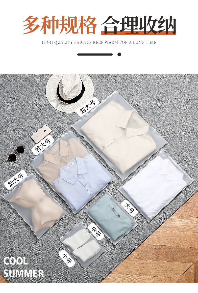 Набор пакетов 6 штук с застежкой зип лок. 9046543