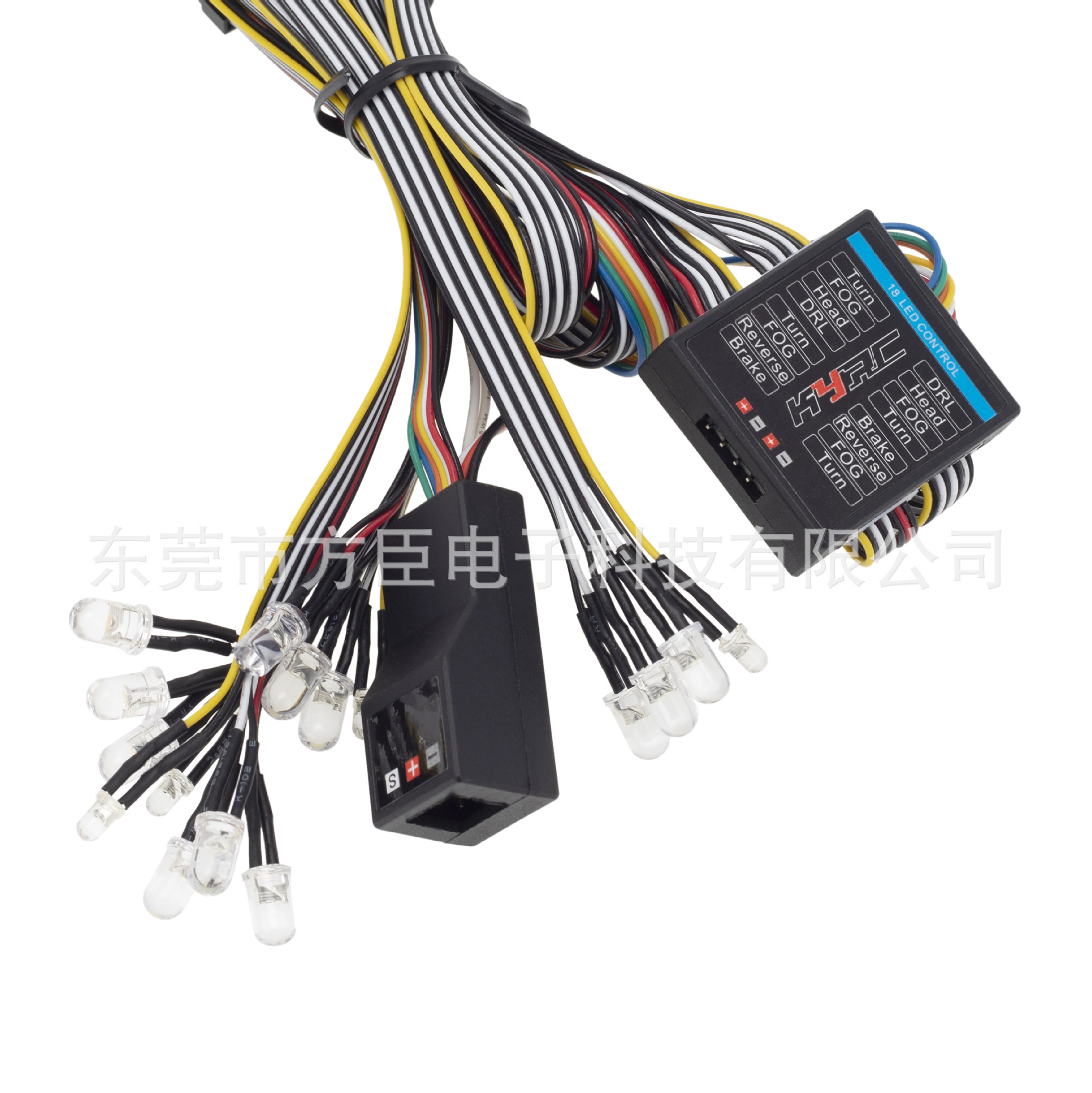 1比10 1比8模型车联动灯组 模拟控制灯组 14灯DIY联动LED灯光组-阿里巴巴