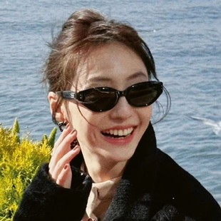 复古猫眼墨镜女gm2025新款高级感网红防紫外线方圆脸显瘦太阳眼镜-阿里巴巴