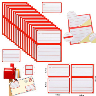 50pcs From To Universal Address Mailing Label Stickers-阿里巴巴