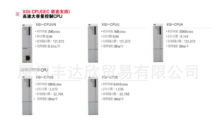 全新 韩国LS产电 PLC 可编控制器XGI-CPUU/D CPU模块-阿里巴巴