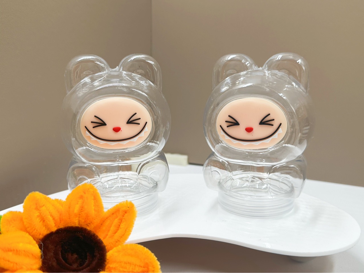 卡通labuladuo零食塑料瓶 pet塑料糖果饼干包装瓶 透明密封塑料罐-阿里巴巴