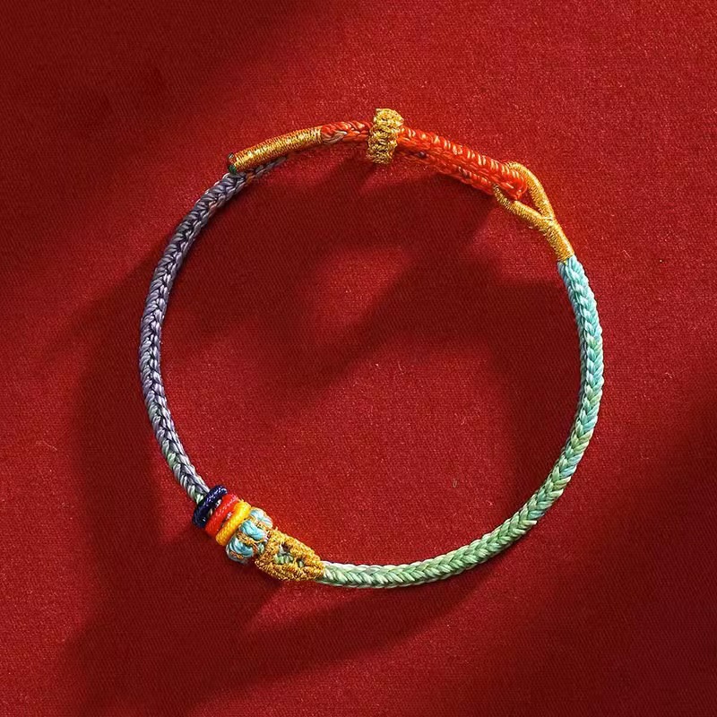 昌殊七慧手绳 金榜题名DIY手工编织红绳女手绳男礼物（7天发货）-阿里巴巴