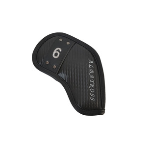 高尔夫铁杆帽套TAG工厂直供golfculbcover保护套PU帽套球杆保护套-阿里巴巴